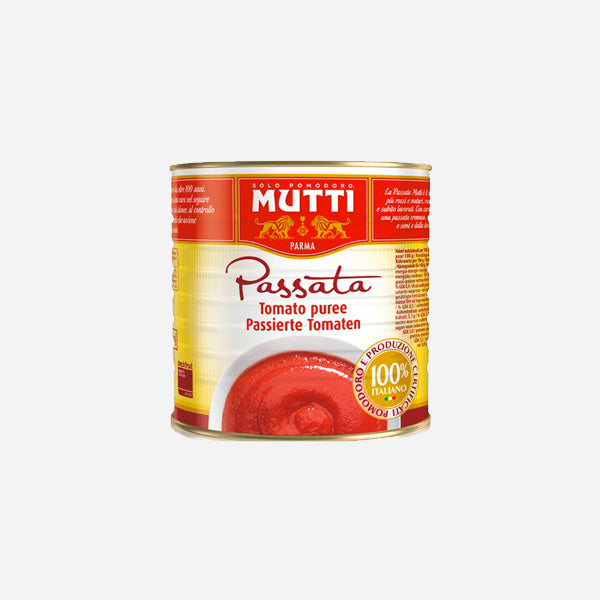 Mutti tomato passata 2.5kg tin - outipizza